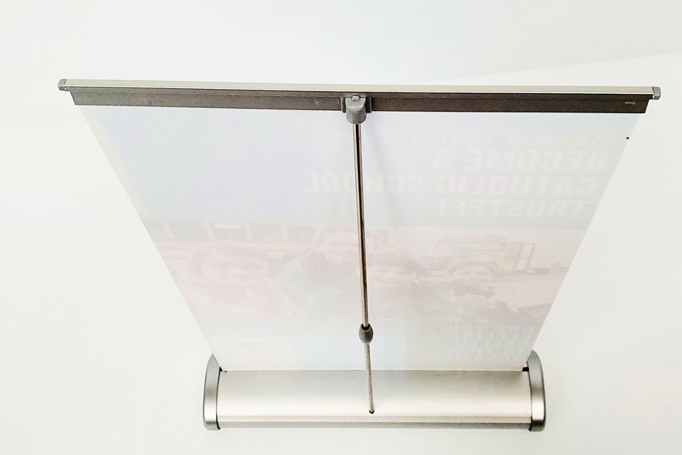 Table Top Retractable Banner Stands | Anvy Digital